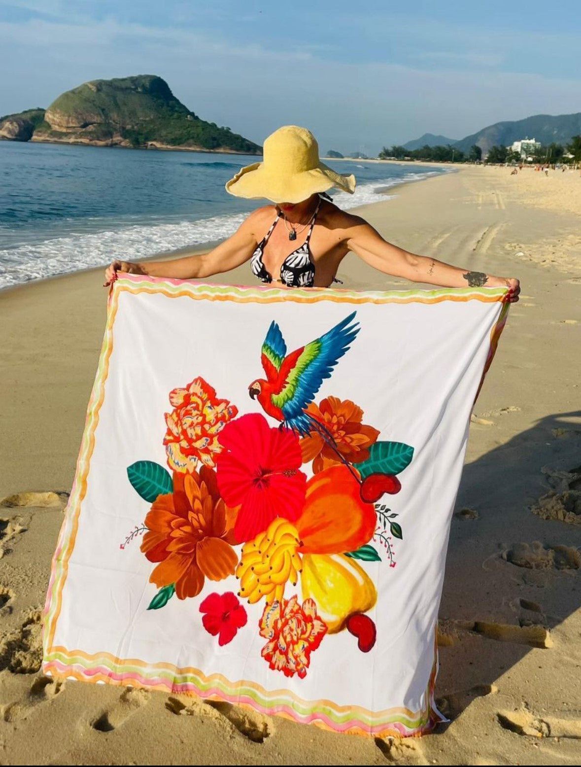 Brazilian Tropics Sarong – Coco Brazil
